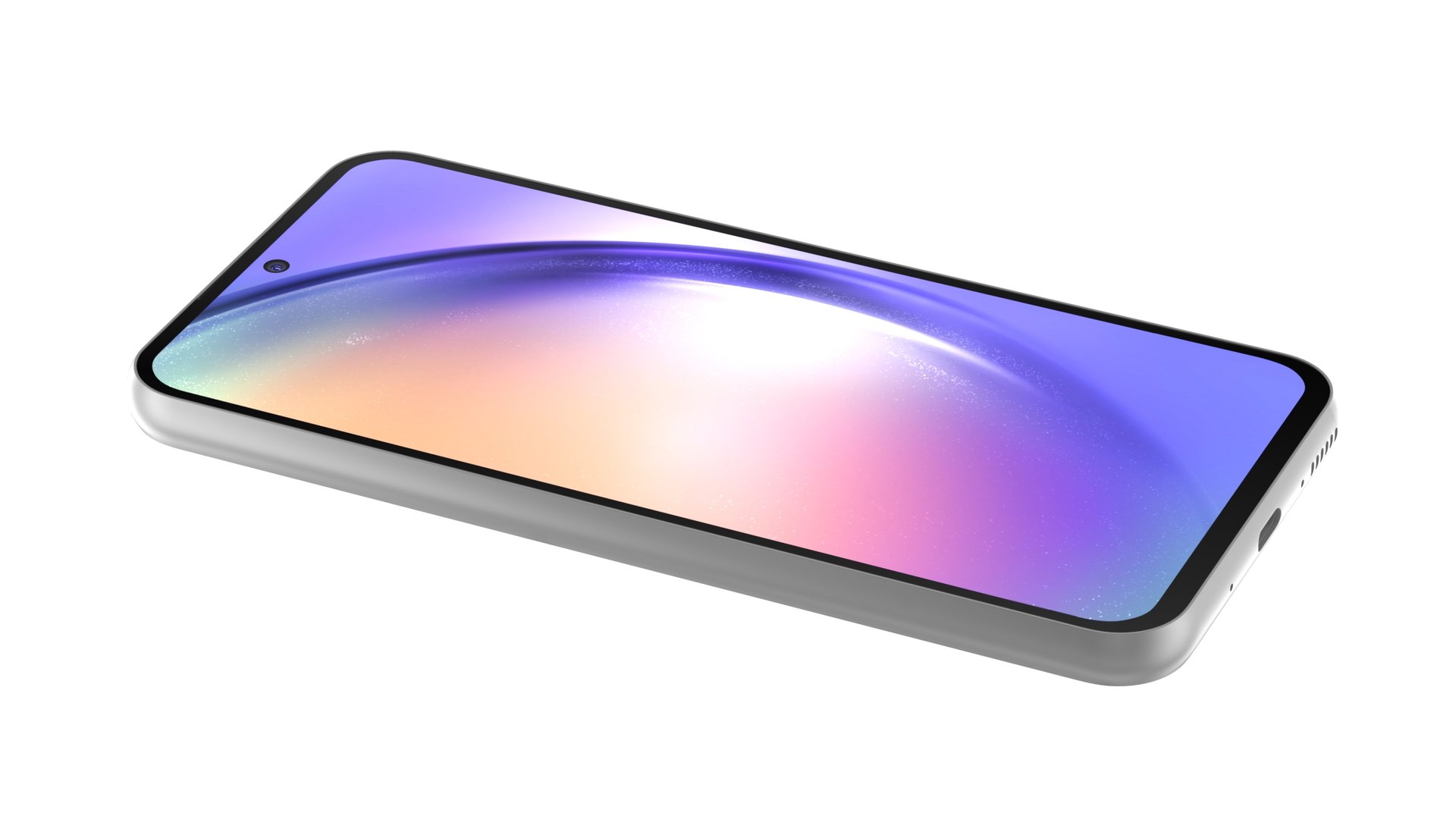 Samsung Galaxy A54 White 3D Model - TurboSquid 2101257