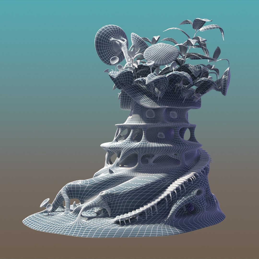 3D Fairy Tree House Model - TurboSquid 1160532