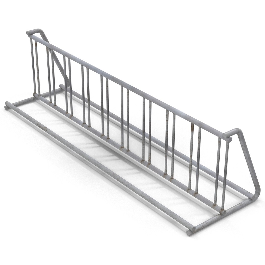bike rack 3d model