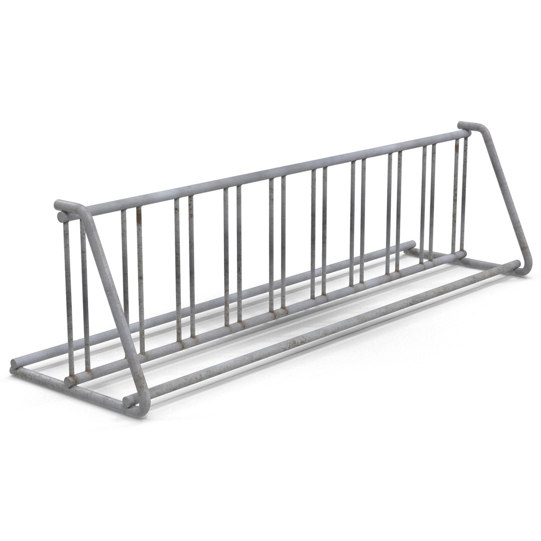 bike rack 3d model