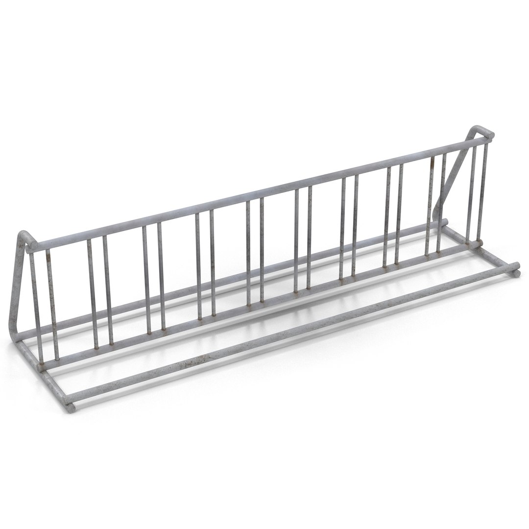 bike rack 3d model
