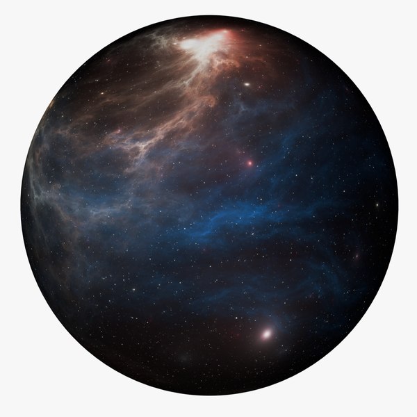 modelo 3d Cielo panorámico HDRI: nebulosa espacial de 360 grados n3456 ...