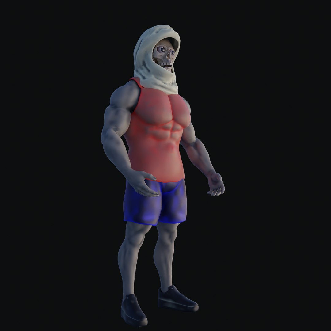 Strong Skull Model 3D 3D Model - TurboSquid 2119014