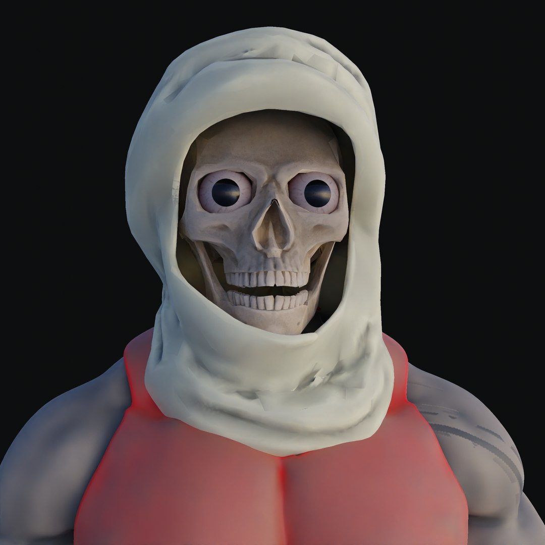 Strong Skull Model 3D 3D Model - TurboSquid 2119014