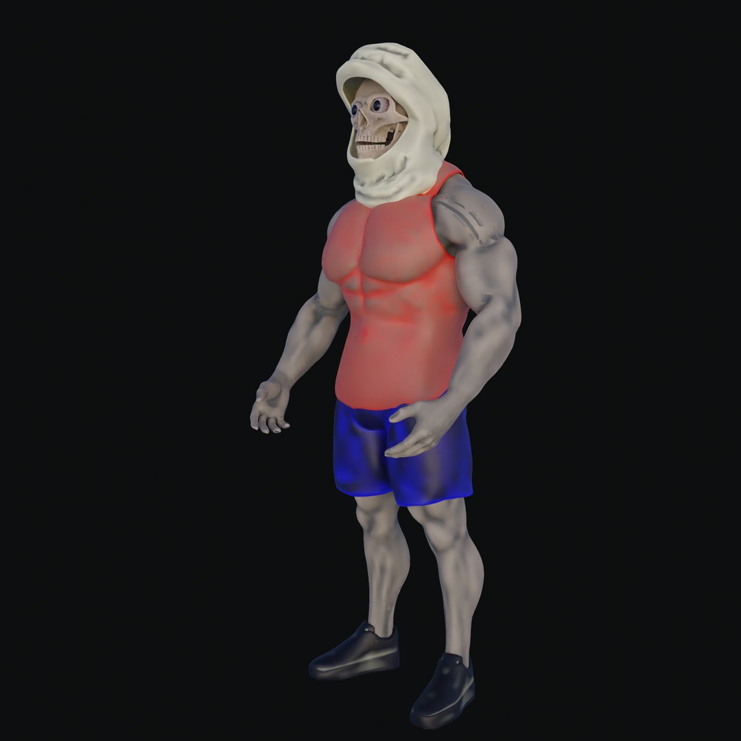 Strong Skull Model 3D 3D Model - TurboSquid 2119014
