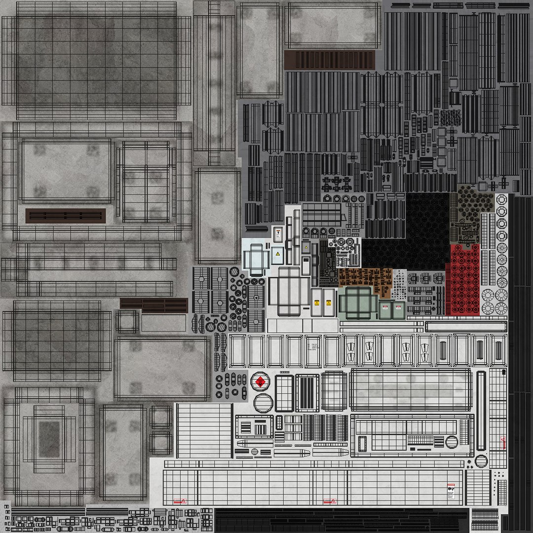 Electrical Grid Station 3D Model - TurboSquid 2292975