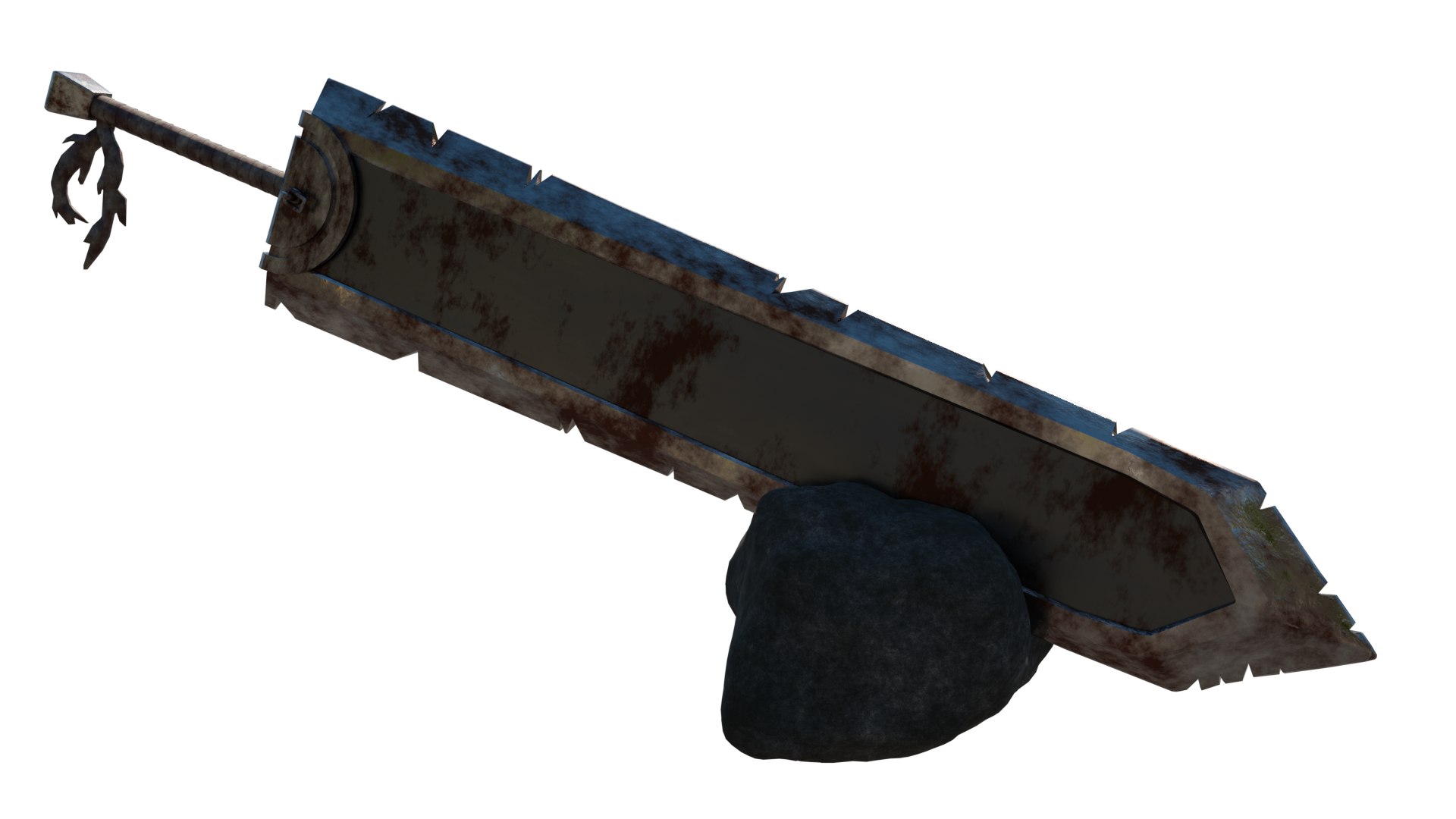 Guts Dragon Slayer Sword Model - TurboSquid 1990040