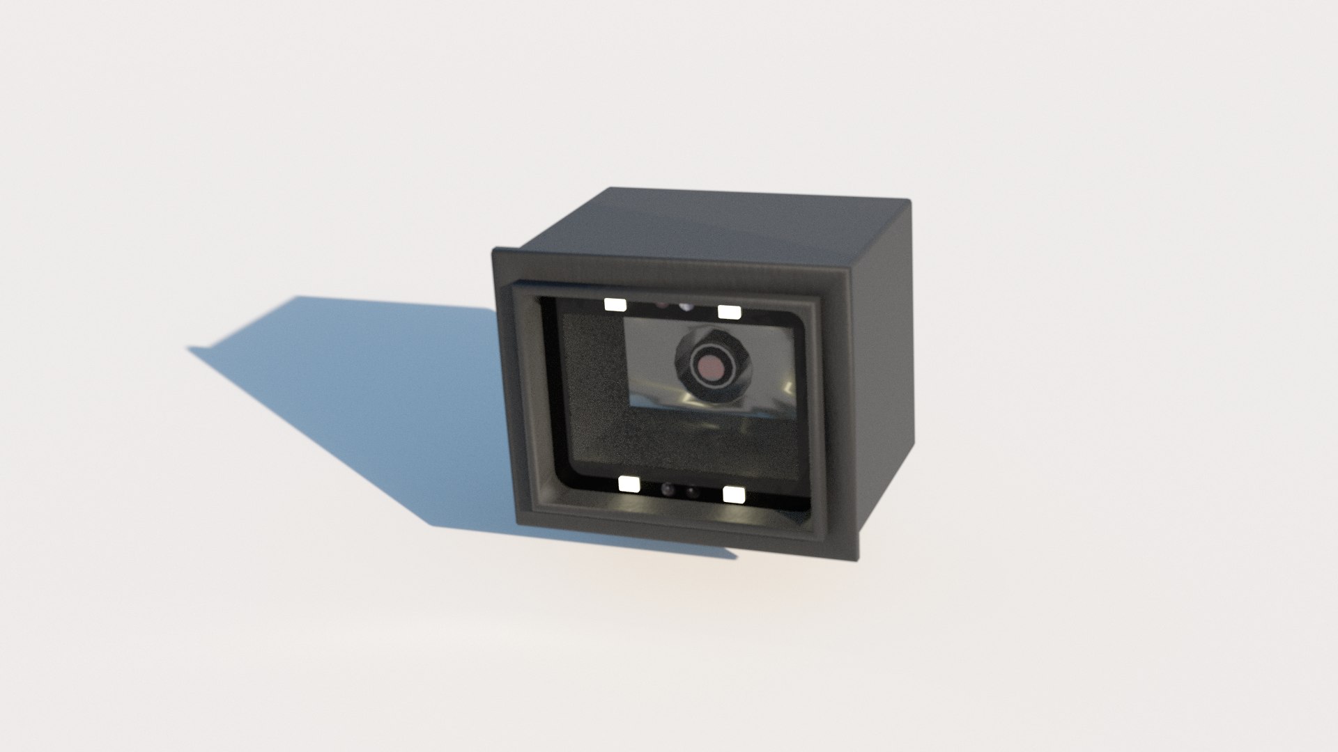 3D Newland NLS-FM30 Fixed Mount Barcode Scanner Model - TurboSquid 1887663