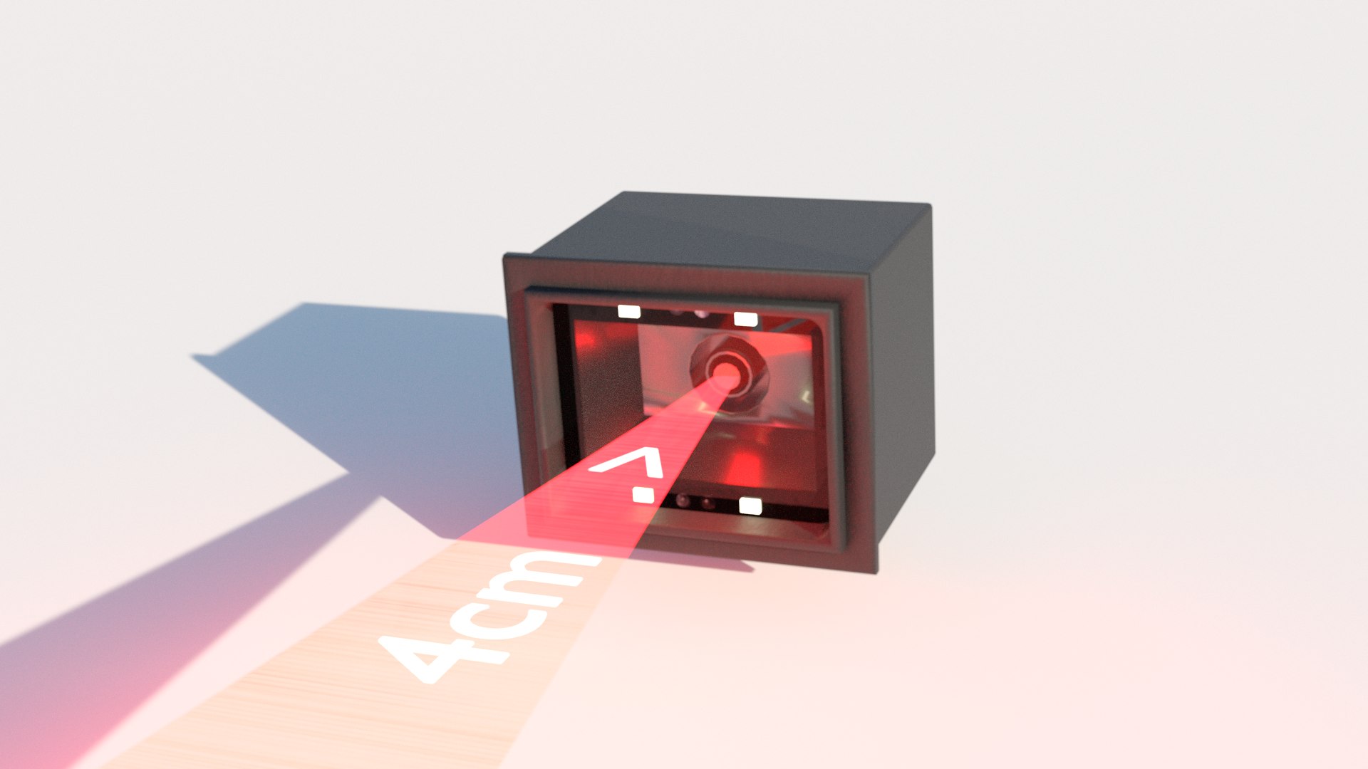 3D Newland NLS-FM30 Fixed Mount Barcode Scanner Model - TurboSquid 1887663