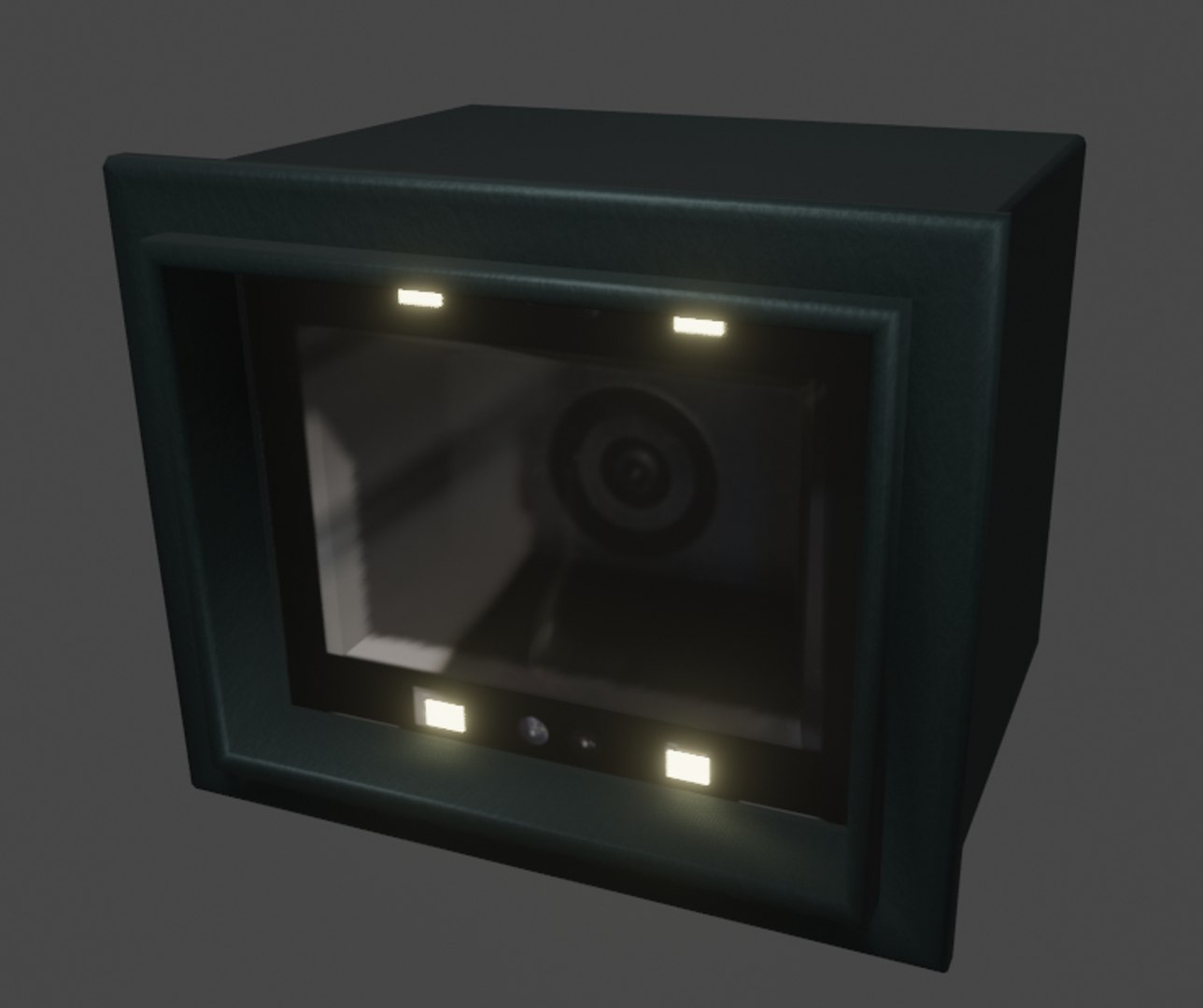 3D Newland NLS-FM30 Fixed Mount Barcode Scanner Model - TurboSquid 1887663