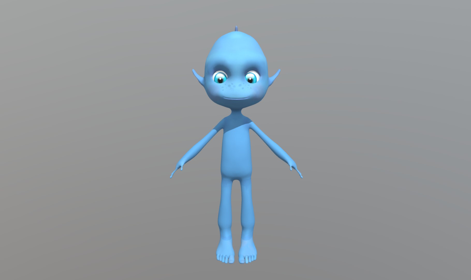3D model alien character - TurboSquid 1364664