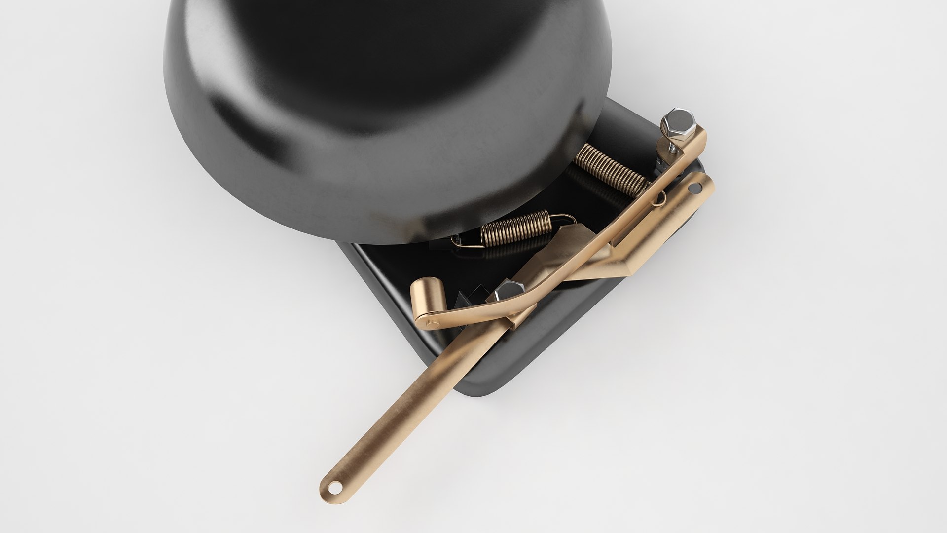 3D model Brass Boxing Bell 01 - TurboSquid 1750486