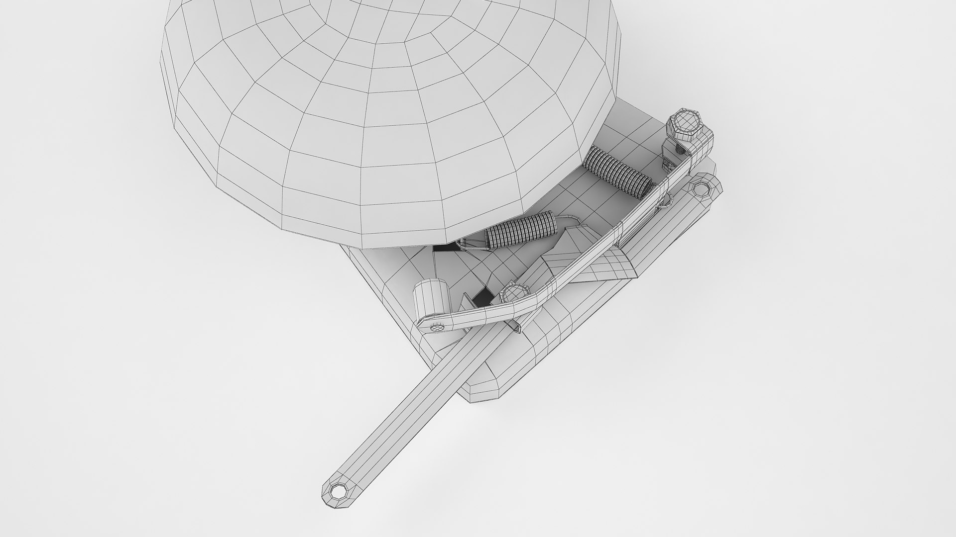 3D model Brass Boxing Bell 01 - TurboSquid 1750486