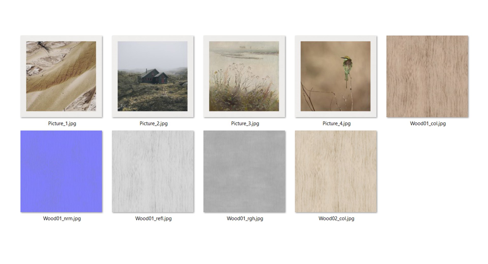 Picture Frames Set-487 3D Model - TurboSquid 2181630