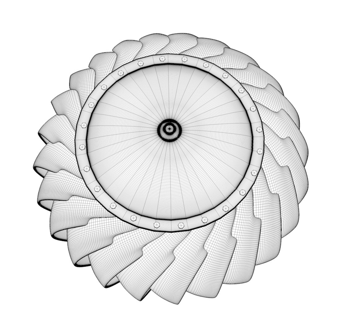 Roof Fan 3D Model - TurboSquid 1305454