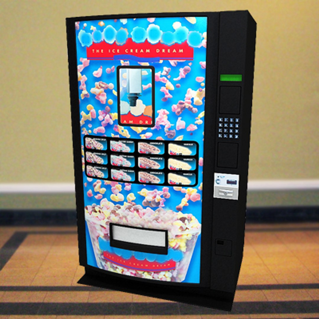 ice cream vending machine max