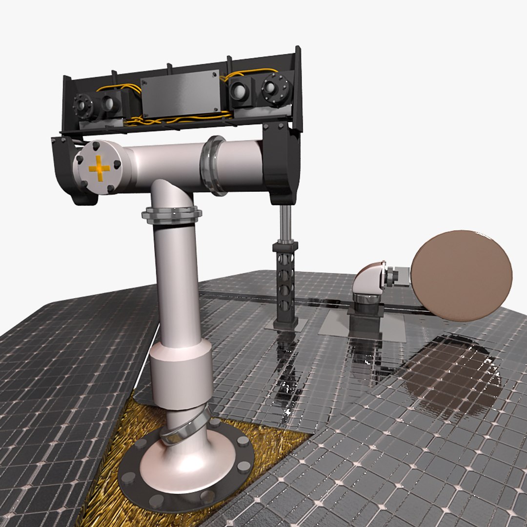 Mars Rover 3d Model