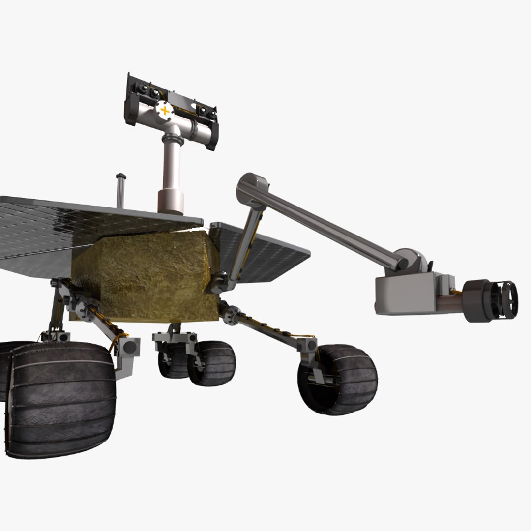 Mars Rover 3d Model