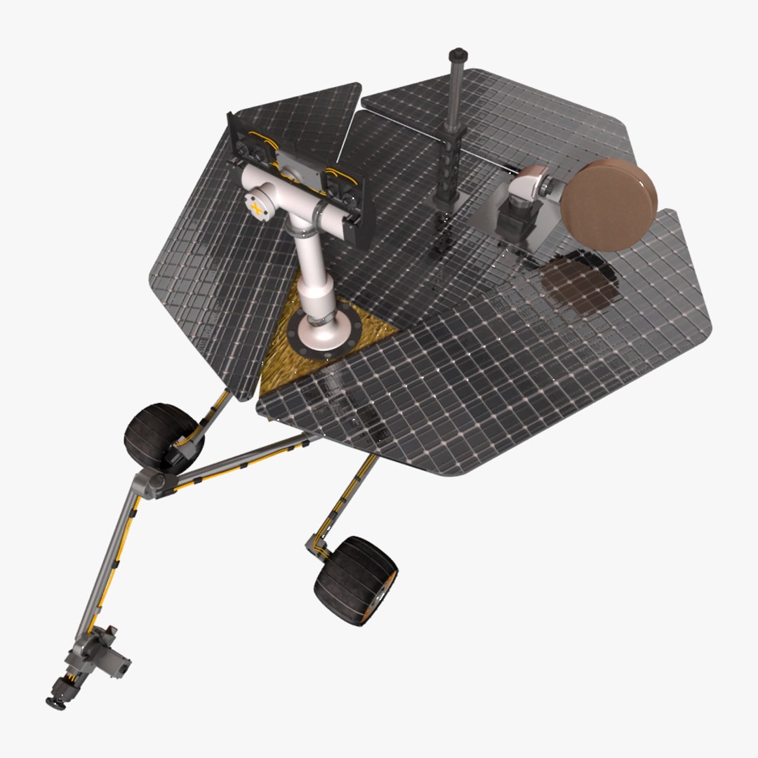 Mars Rover 3d Model