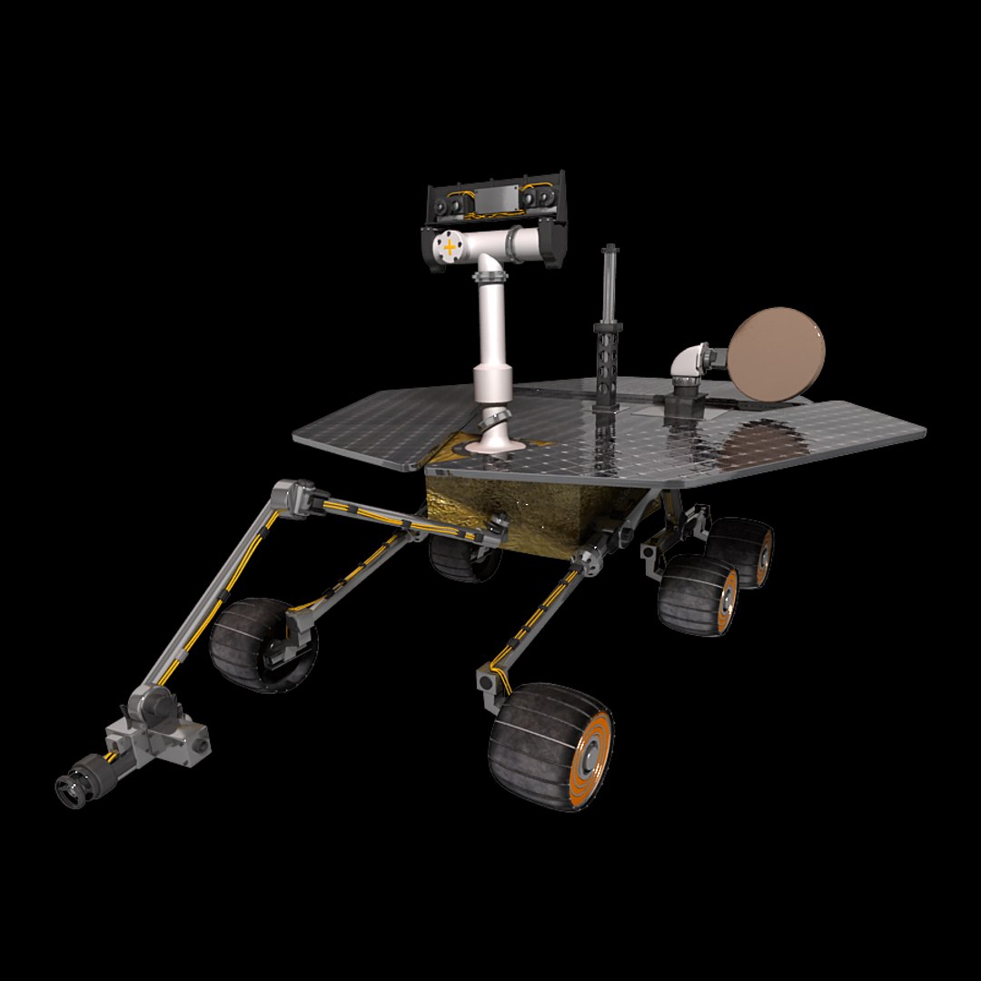 Mars Rover 3d Model