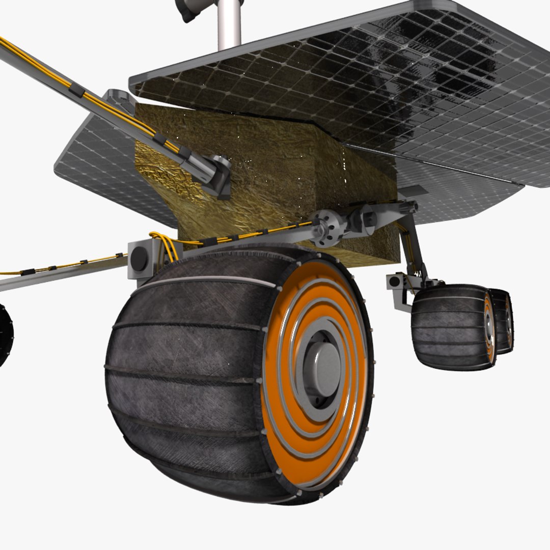 Mars Rover 3d Model