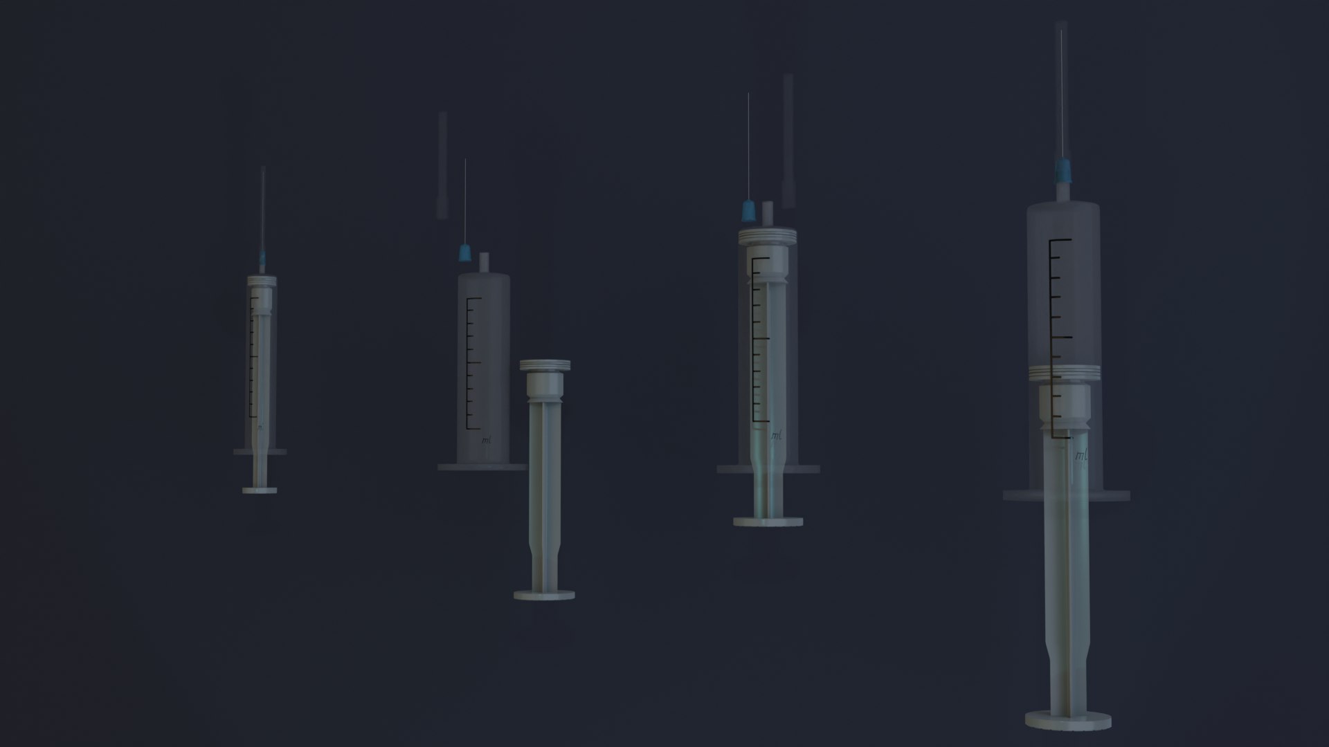 3D Model Medical Syringes - TurboSquid 2020262