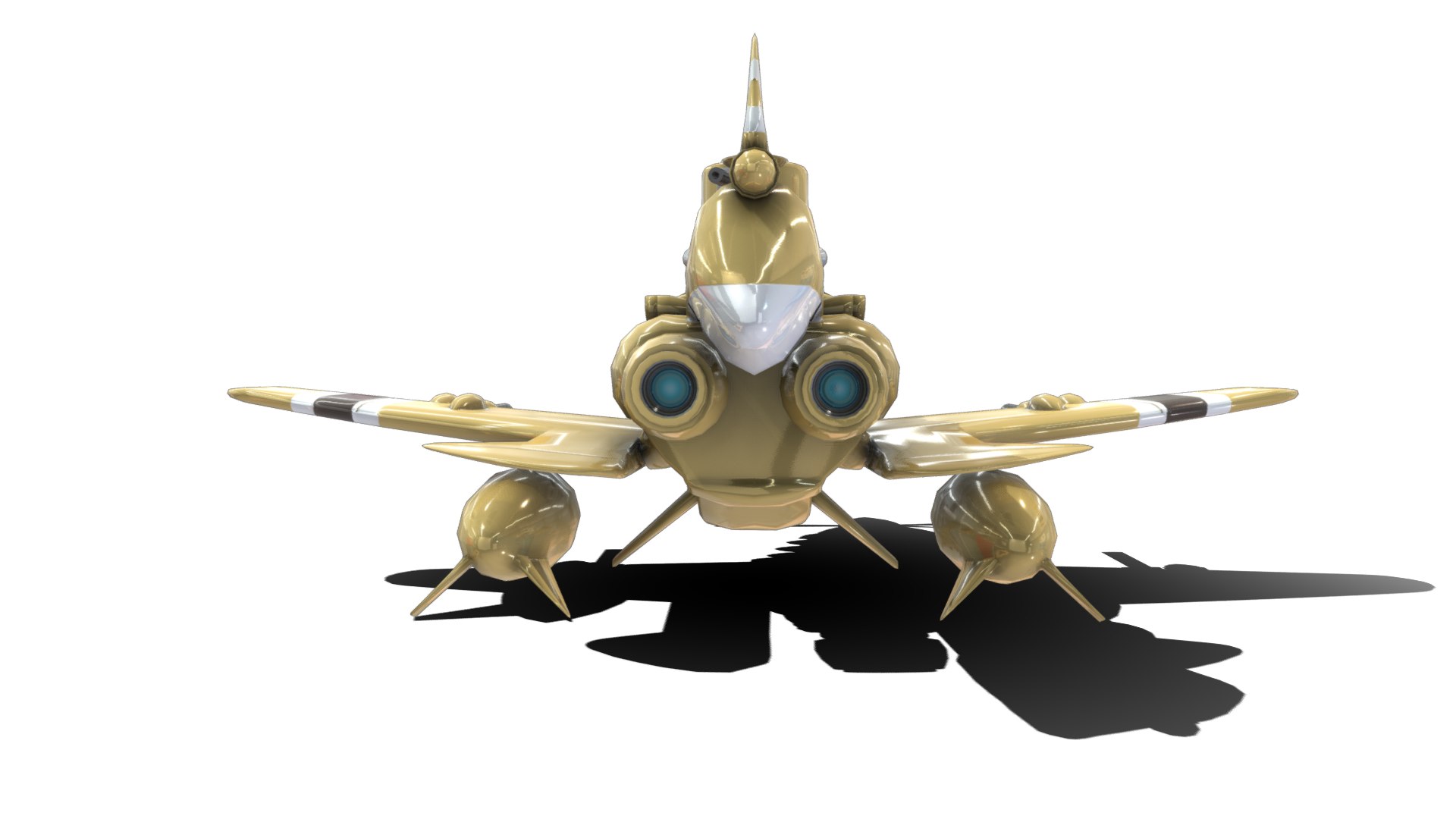 3D Plane VR - TurboSquid 2133684