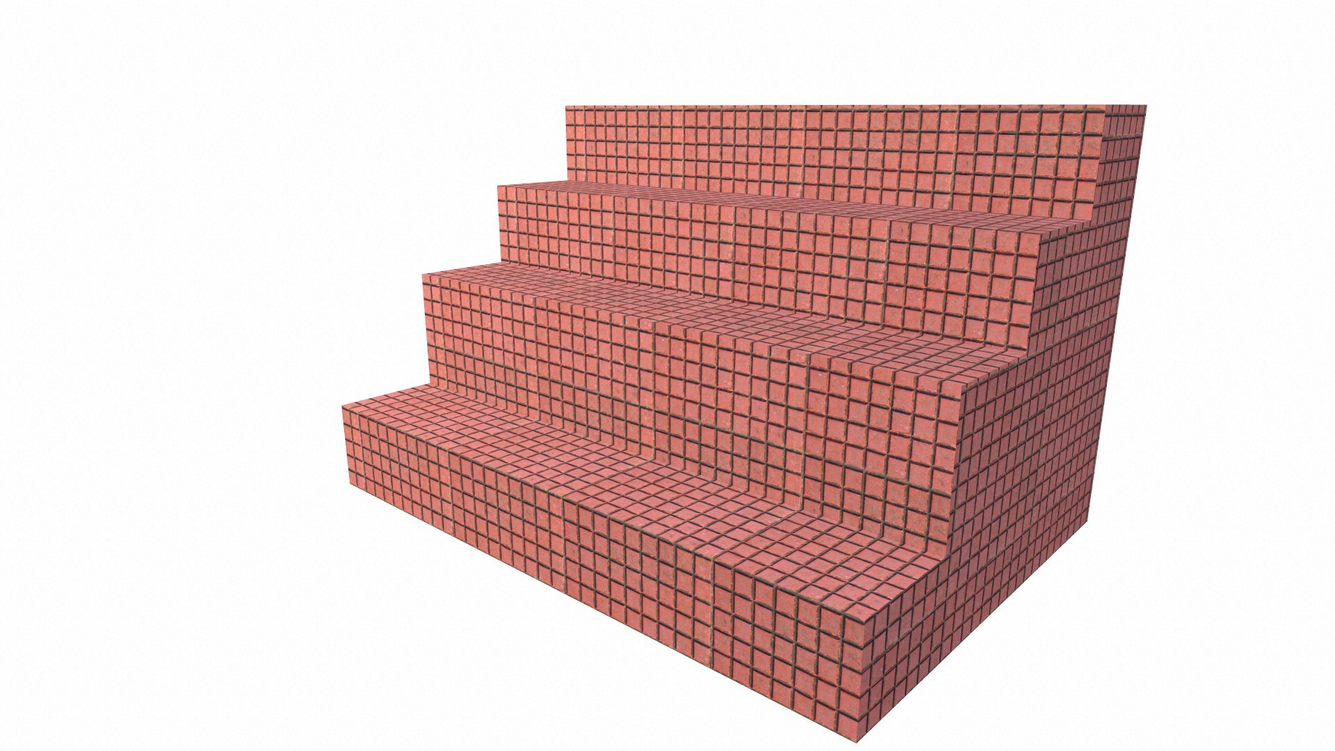 3D Model Concrete Stair - TurboSquid 2343113
