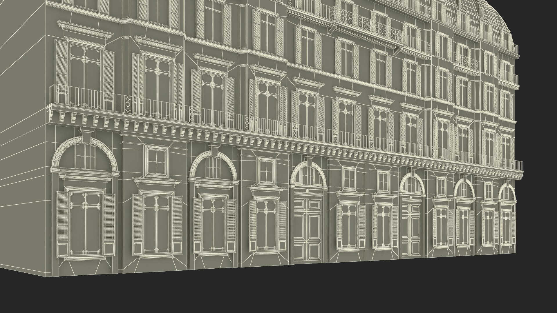 Traditional Historical Building 3D Model - TurboSquid 2295086