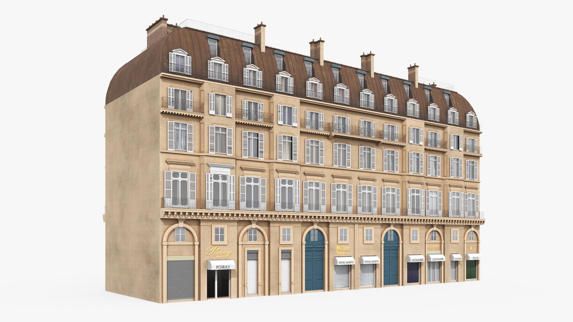 Traditional Historical Building 3D Model - TurboSquid 2295086
