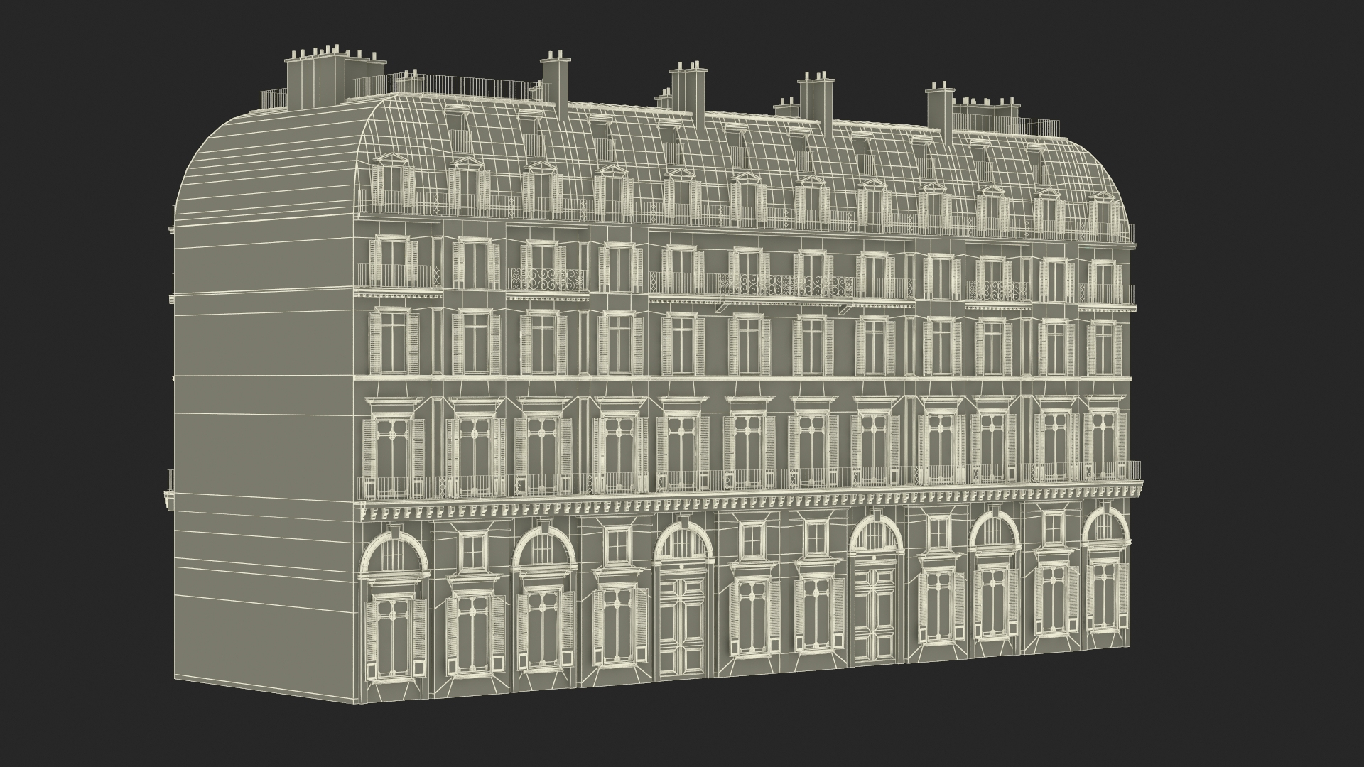 Traditional Historical Building 3D Model - TurboSquid 2295086