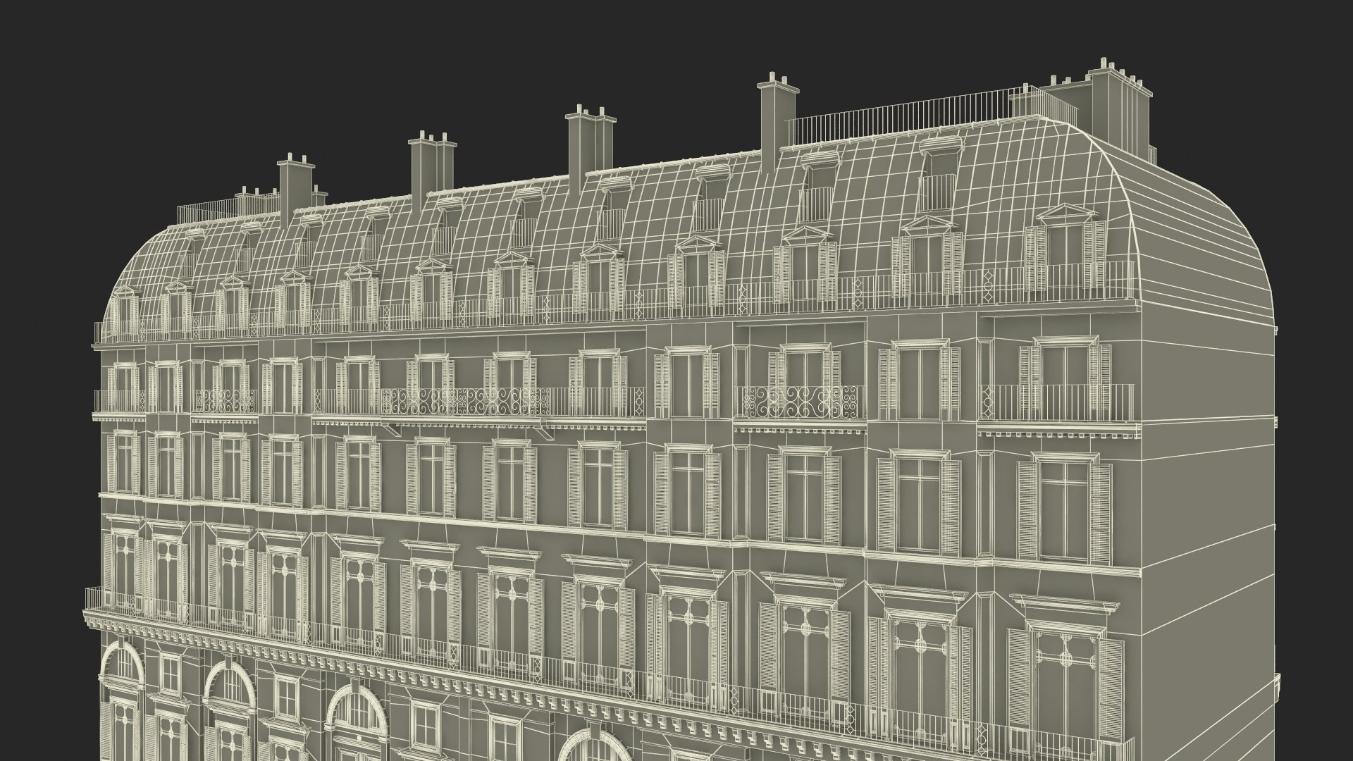 Traditional Historical Building 3D Model - TurboSquid 2295086