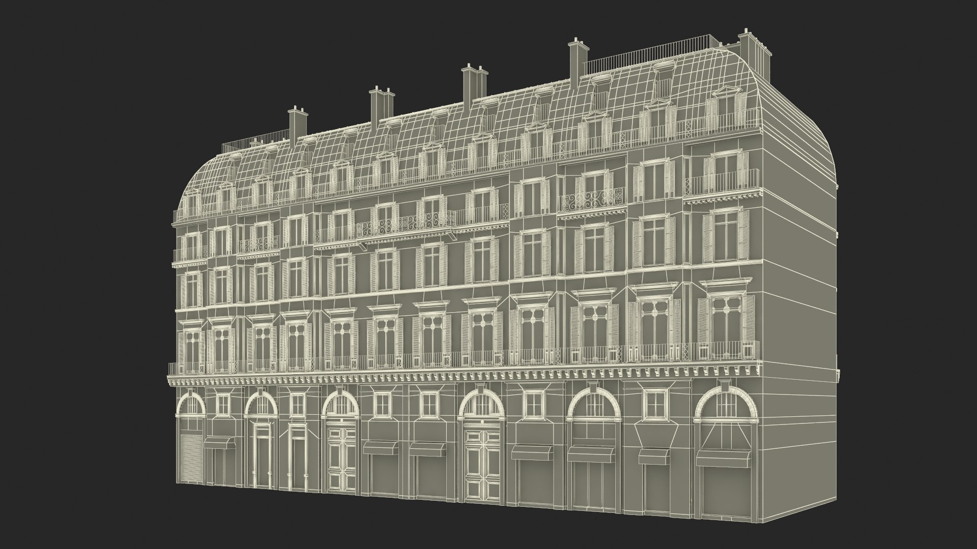 Traditional Historical Building 3D Model - TurboSquid 2295086