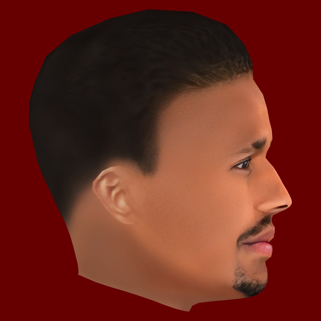 Eder Militao Head - Low Poly Head For Game 3D Model - TurboSquid 2204678