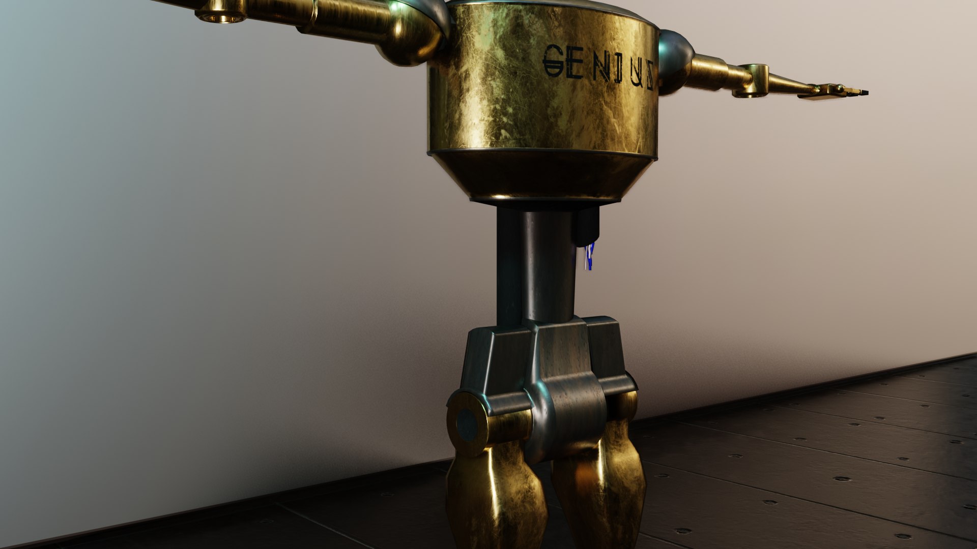 3D model gangster bot robot - TurboSquid 1705770