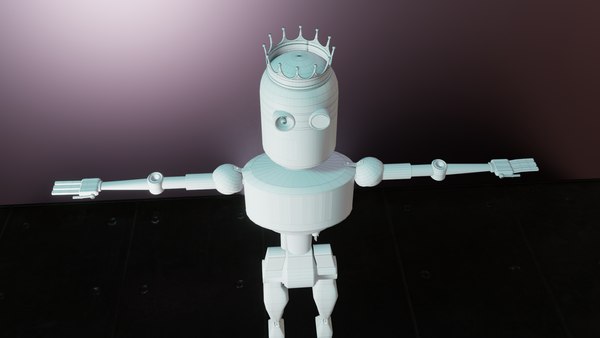 3D model gangster bot robot - TurboSquid 1705770