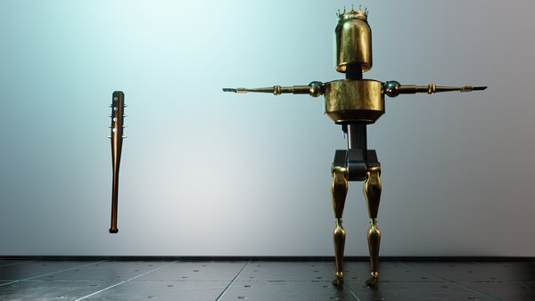 3D model gangster bot robot - TurboSquid 1705770