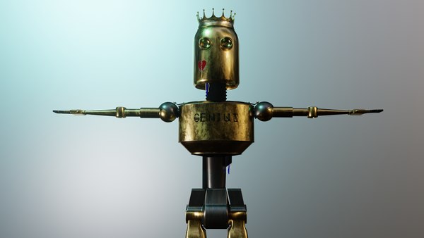 3D model gangster bot robot - TurboSquid 1705770