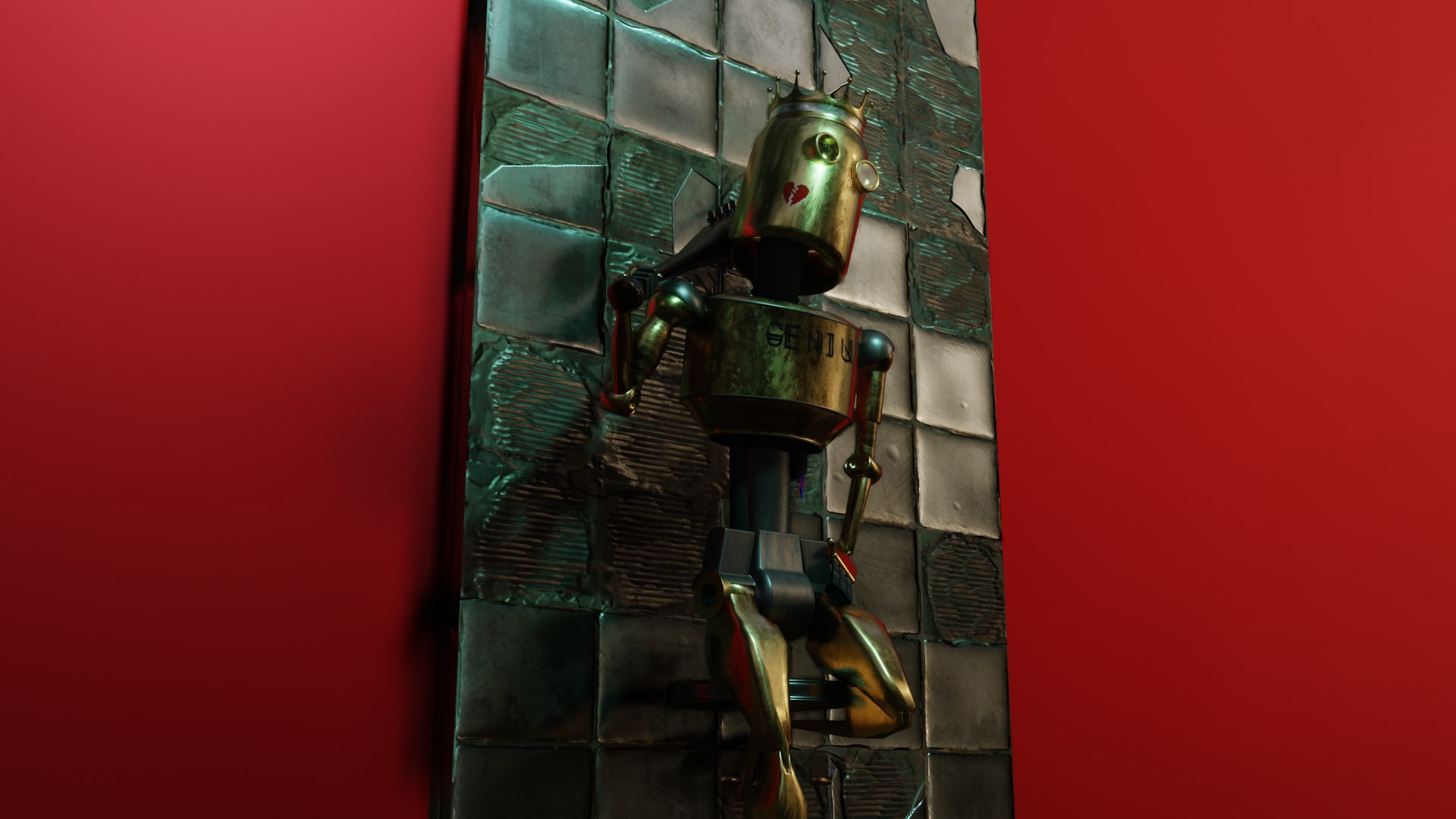 3D model gangster bot robot - TurboSquid 1705770