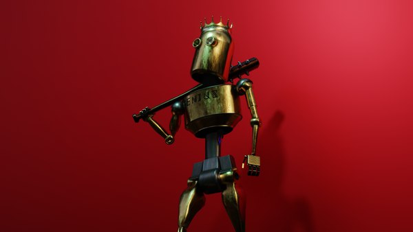 3D model gangster bot robot - TurboSquid 1705770