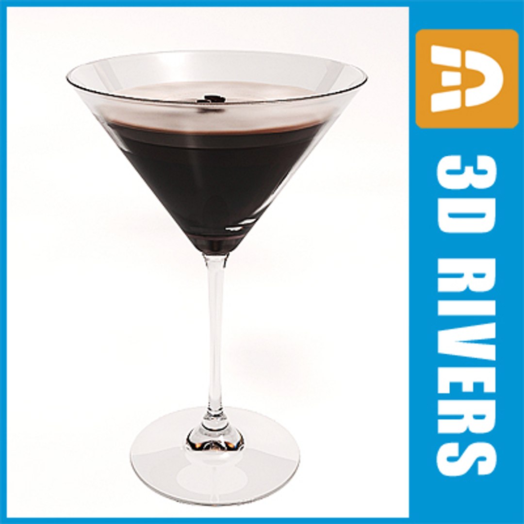 Espresso Martini 3d Model