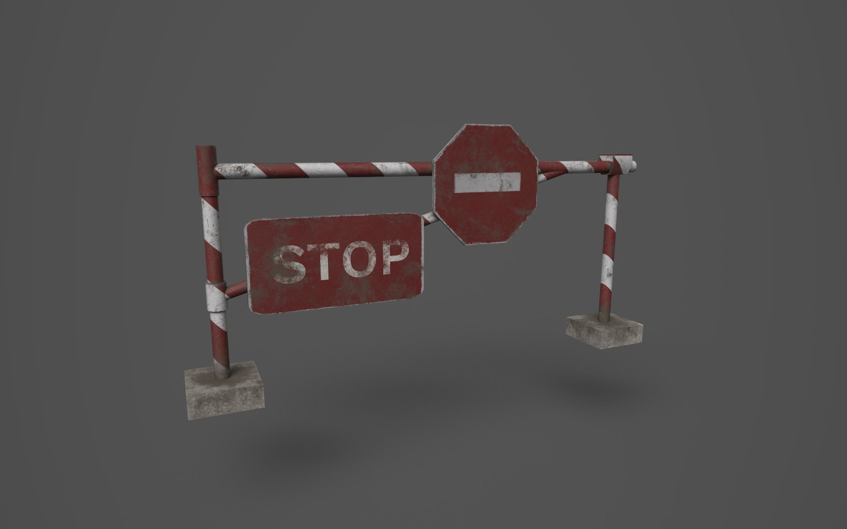 Barriers 3D Model - TurboSquid 1904878