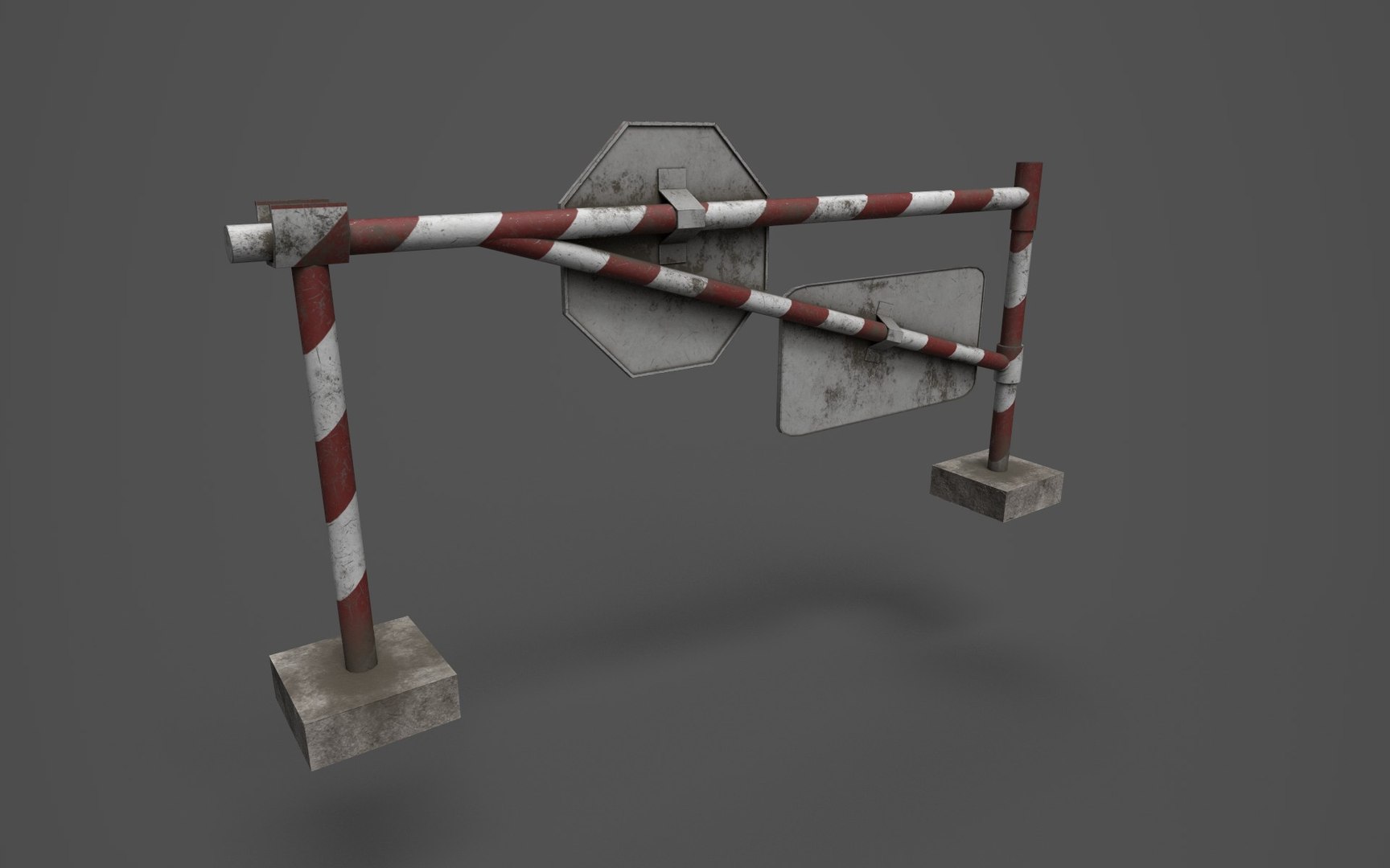Barriers 3D Model - TurboSquid 1904878