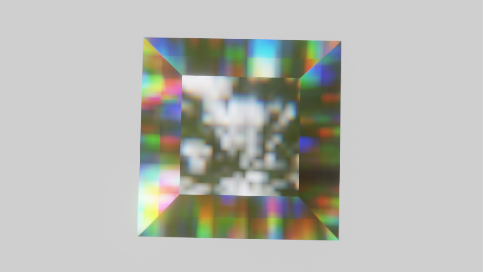 3D Square Cut Diamond Model - TurboSquid 1852027