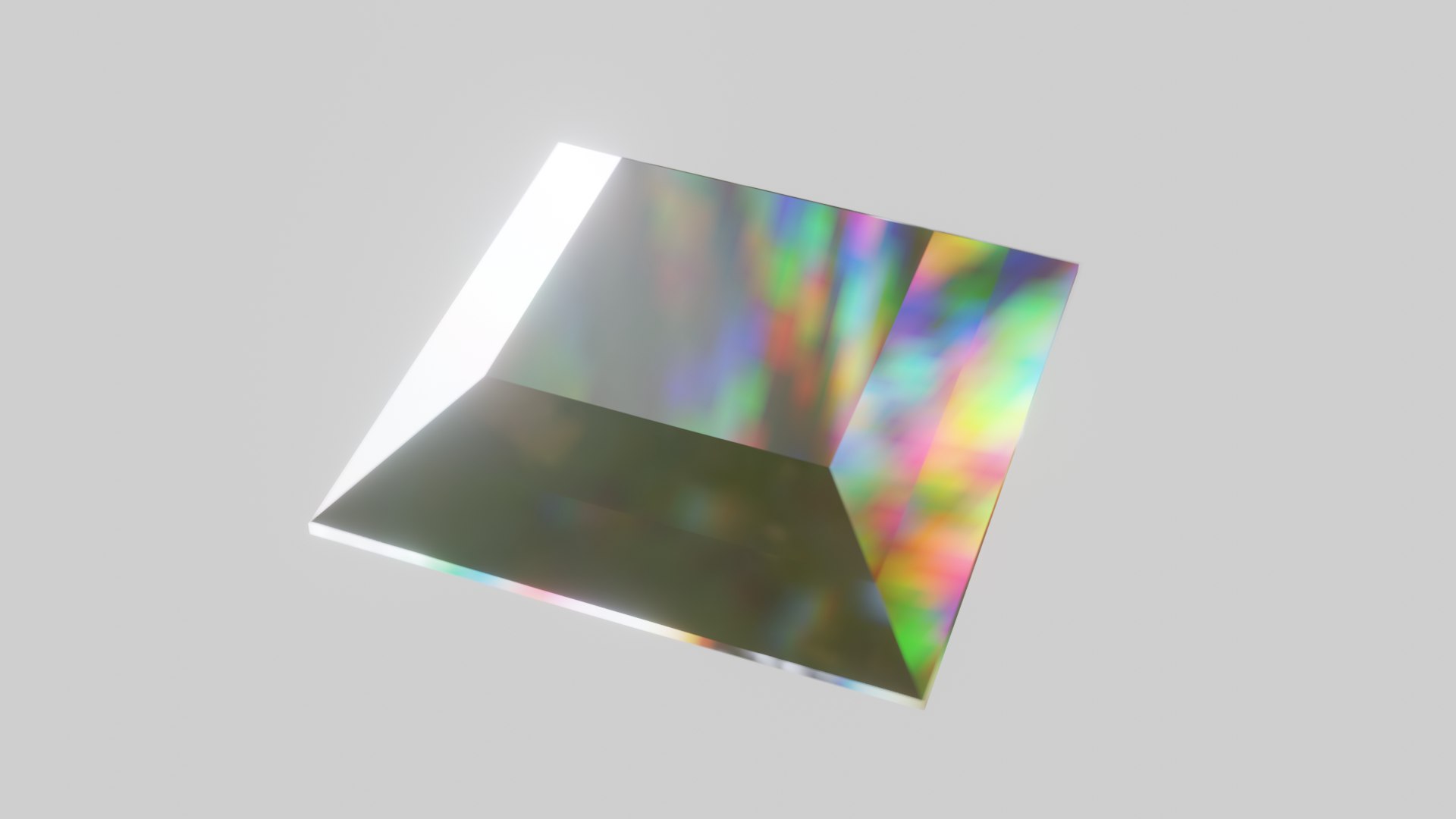 3D Square Cut Diamond Model - TurboSquid 1852027