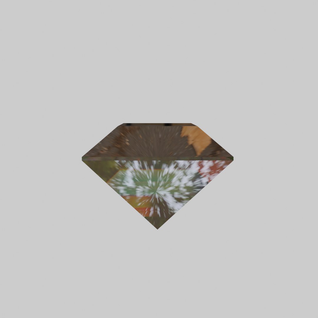 3D Square Cut Diamond Model - TurboSquid 1852027