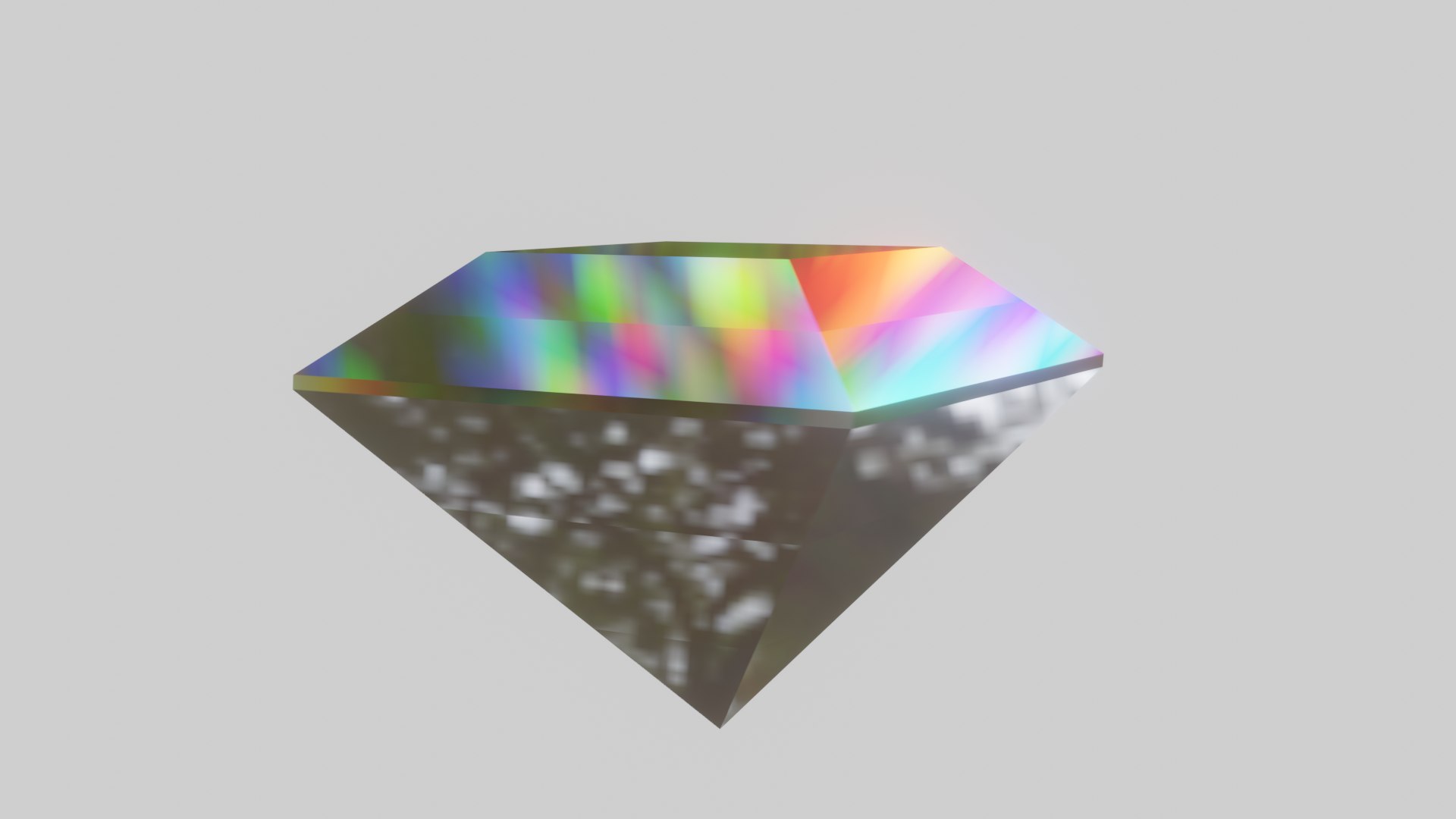 3D Square Cut Diamond Model - TurboSquid 1852027