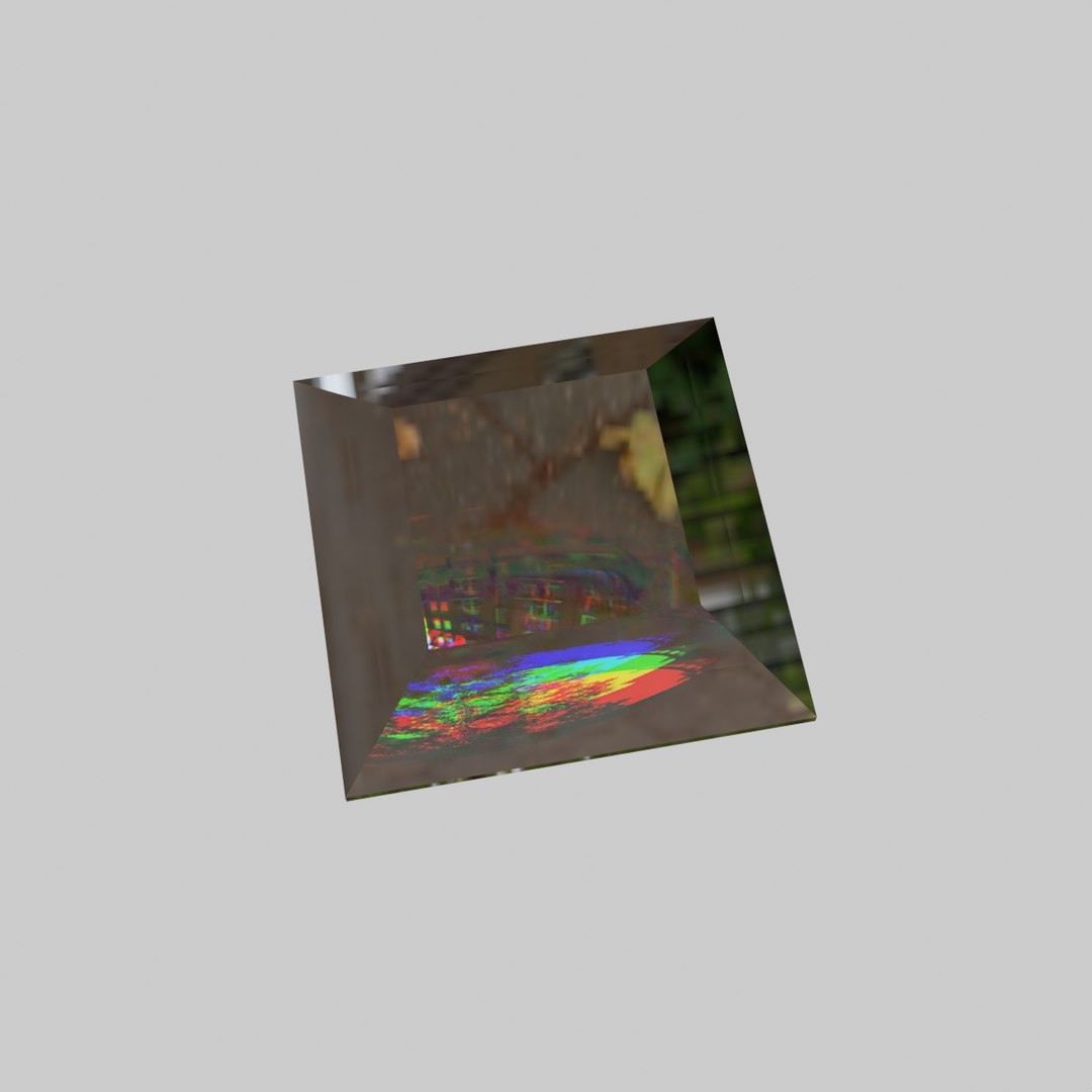 3D Square Cut Diamond Model - TurboSquid 1852027