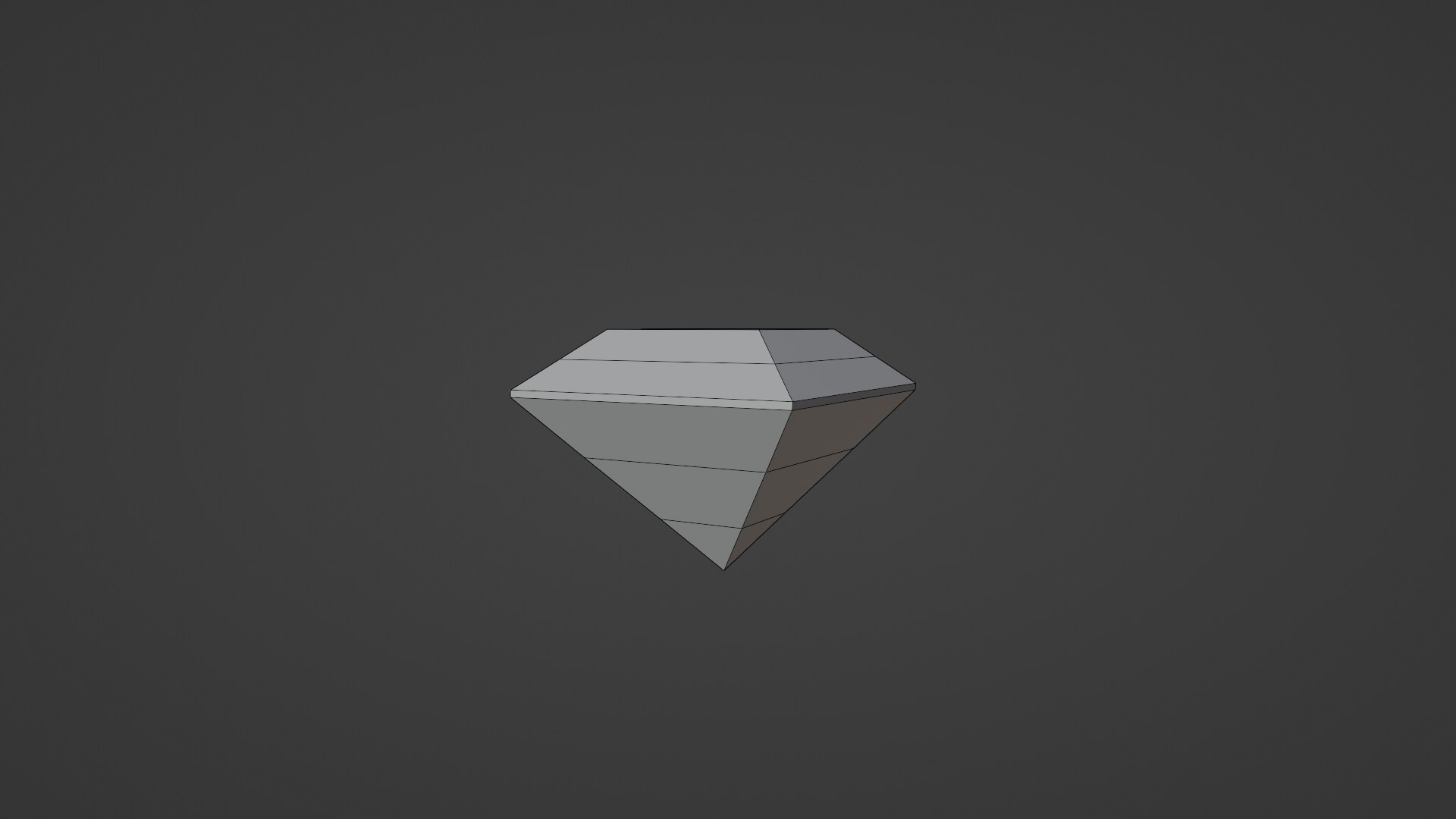 3D Square Cut Diamond Model - TurboSquid 1852027