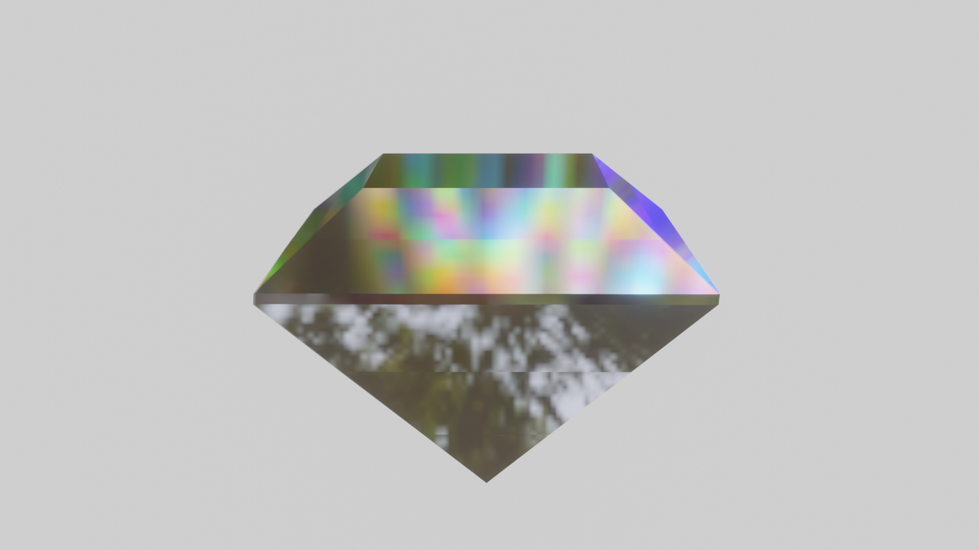 3D Square Cut Diamond Model - TurboSquid 1852027